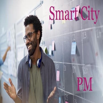 Smart City Development: Project Management Plan | PPTX