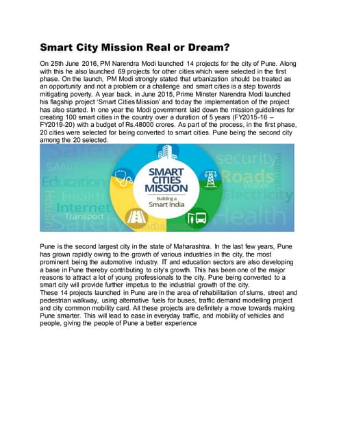 Centre for Smart Cities Governance | PDF