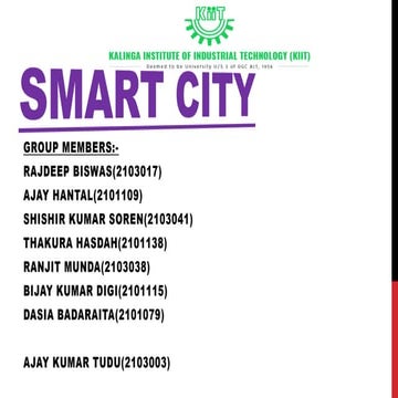 Smart City Rajdeep Biswas 1pptx 