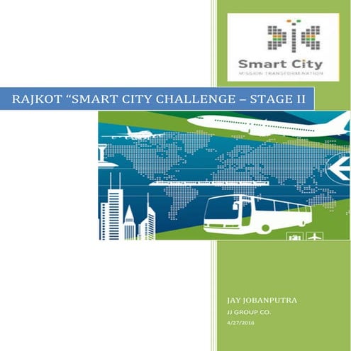 Smart City Rajkot, Urban Ventures by JJ Group Co. | PDF