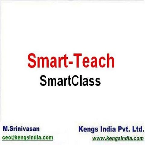 Smart class integrates digital lesson attendance lesson plan | PPT