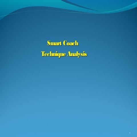 Smart coach presentation-16-9-2014 | PPT