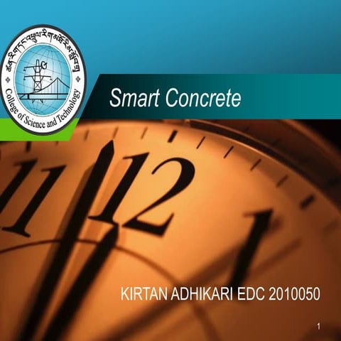 Smart concrete | PDF