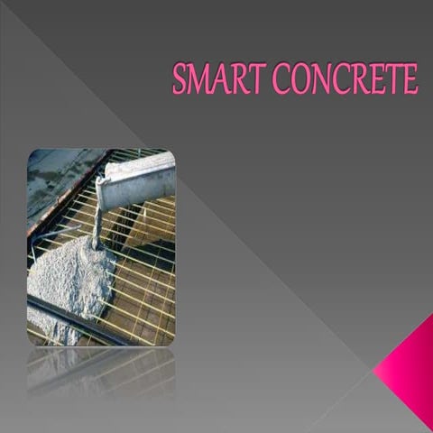 Smart concrete | PPTX