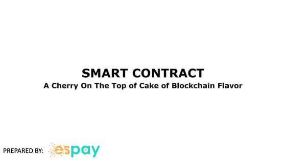 Interesting Facts About Ethereum Smart contract Development | PPT