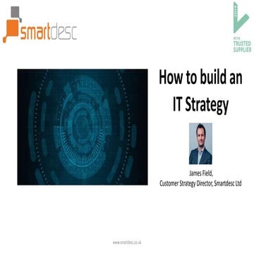 How to build an IT strategy | PPTX | IT and Internet Support | Internet