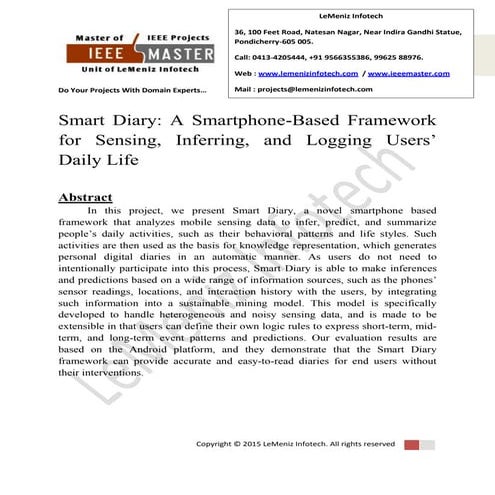 Virtual Diary web application | PDF