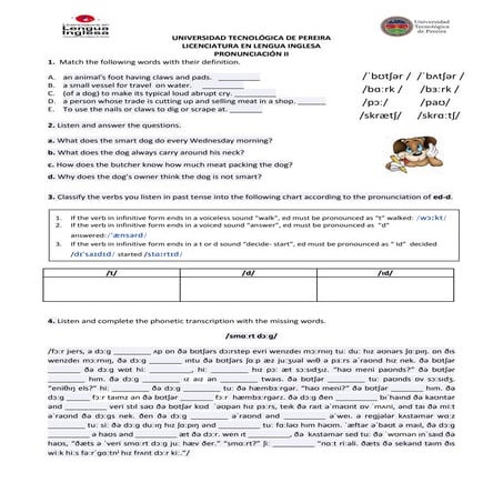 Smart dog (worksheet) | PDF