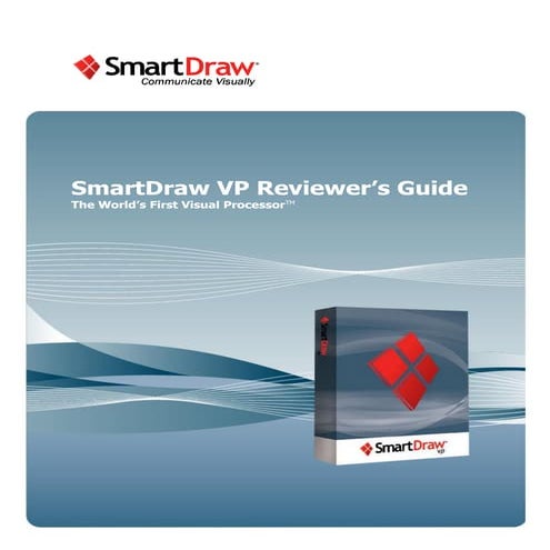 SmartDraw VP Reviewer's Guide | PDF