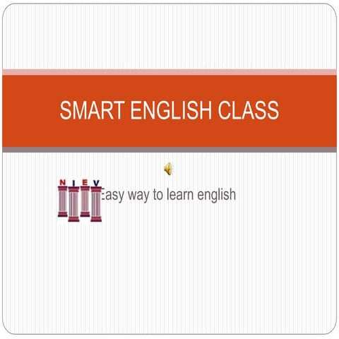 Smart english class | PPTX