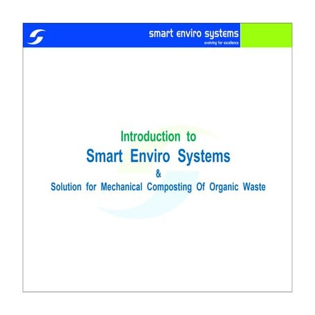 Smart Enviro Systems presentation | PDF
