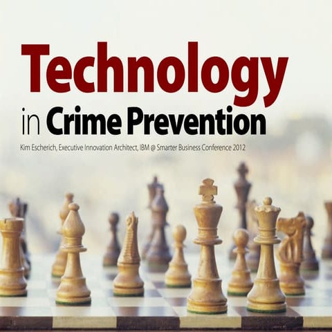 Technology in Crime Prevention | PDF