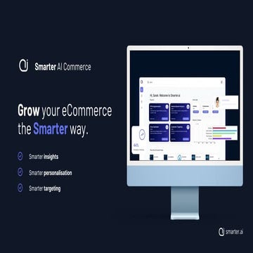 Smarter.ai - AI Commerce | PDF | Technology Industry | Industries