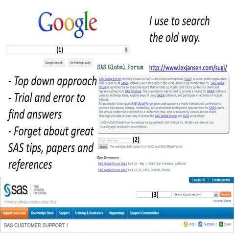 Smarter SAS searches with SAS Savvy | PPT