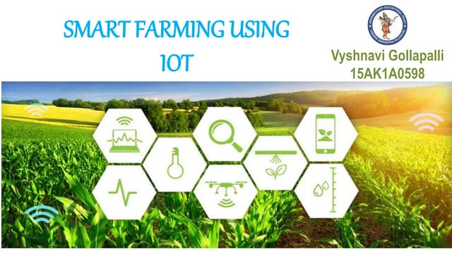 IOT BASED SMART AGRICULTURE | PPTX