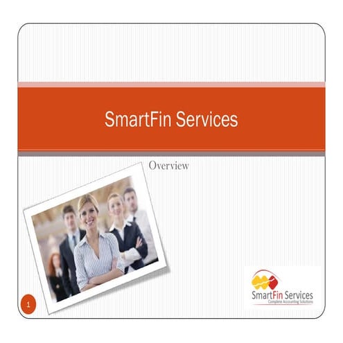 SmartFin Services Business Presentation | PDF