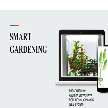 Smart garden | PPTX