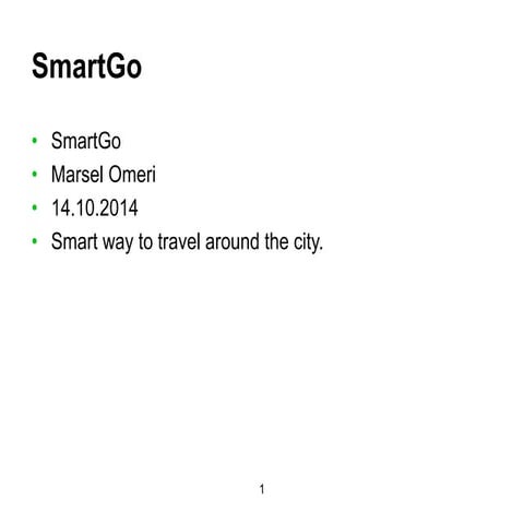 Smart go | PPT