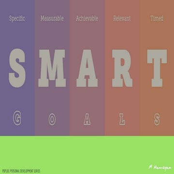 Smart Goals PDP 101 | PPT