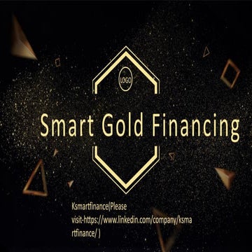gold as an investment | PPTX
