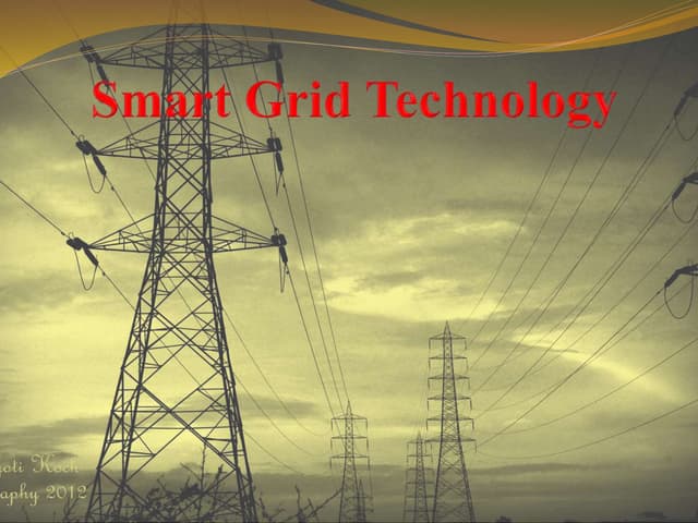 Smart Grid Ppt Pptx 2777