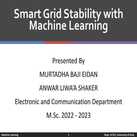 Smart Grid.pptx | Internet of Things | Internet