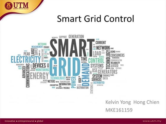 Smart grid presentation | PPTX