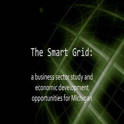 Smart Grid Sector Study | PDF