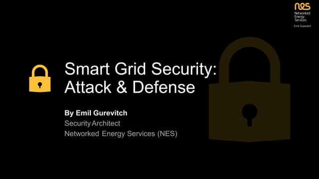 Smart Grid Security Attack And Defense Ppt