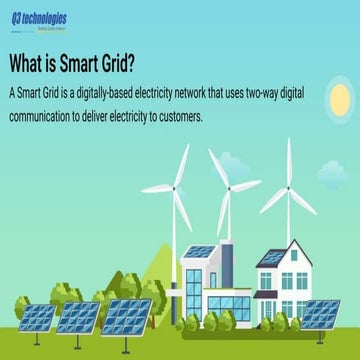 Use Cases of Smart Grid Technologies | PPT