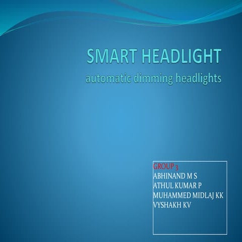 SMART HEADLIGHT PPT last modified 2.pptx