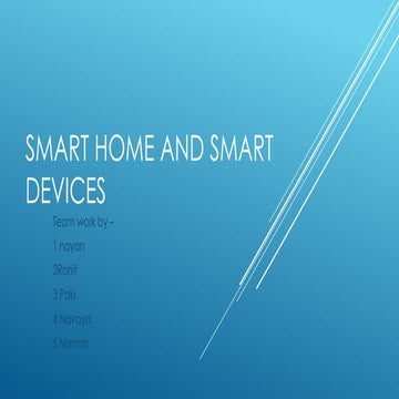 Smart home and Smart device for students s.pptx