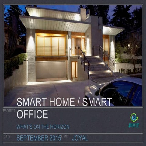 Smart Home / Smart Office | PPTX