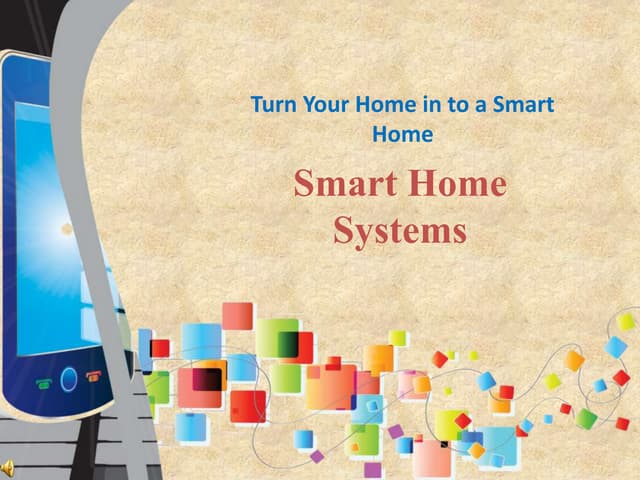 Smart homes presentation | PPTX