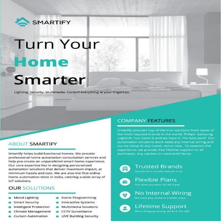 Smartify home automation | PDF | Internet of Things | Internet