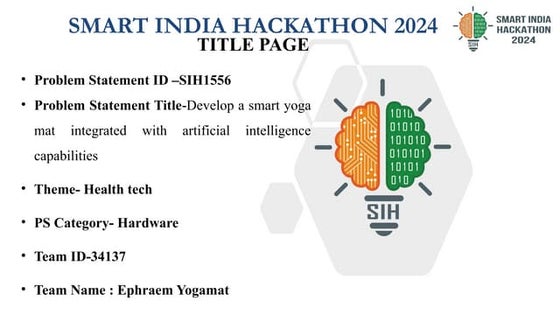 SIH2024 ppt presentation for smart india hackathon | PPTX