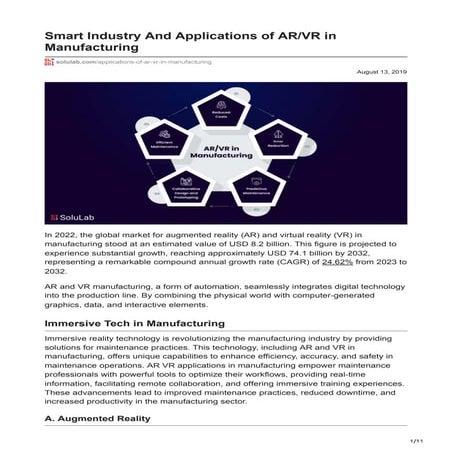 Smart Industry And Applications of ARVR in Manufacturing.pdf