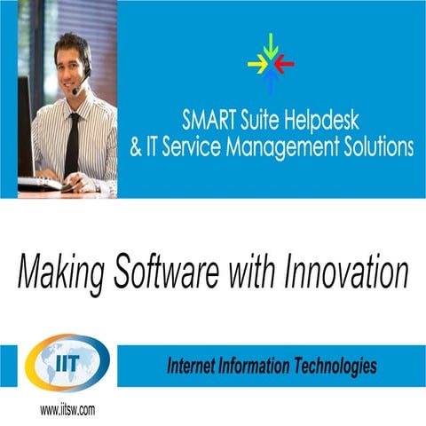 Smart itsm business_presentation | PPT | Information Services Industry ...
