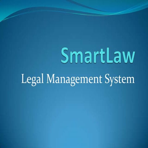 Smart law presentation | PPSX