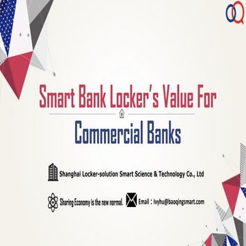 Smart locker's value for commercial banks (pdf) | PPT