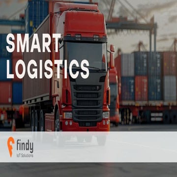 findyIoT - IoT tools for Smart Logistics and Last Mile Delivery | PDF