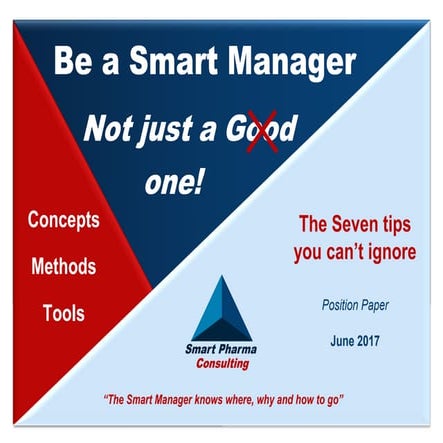 Be a Smart Manager not just a good one! | PDF