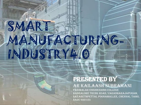 Introduction to Industrie 4.0 | PPTX