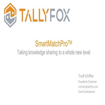 Smart match pro rev1 | PPTX | Technology & Computing