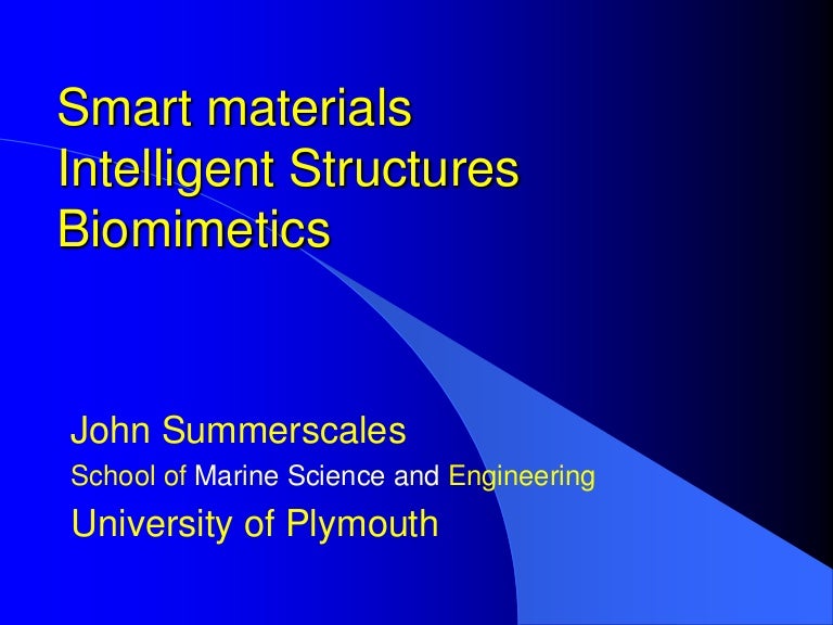 Smart materials