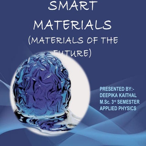 Smart materials.. smart ppt | PPT