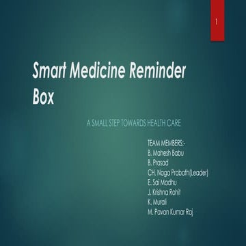 Smart Medicine Reminder Box connections.pptx