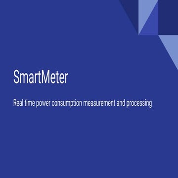 Smart meter | PDF