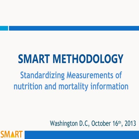 Smart methodology_Victoria Sauveplane_10.16.13 | Healthcare Industry ...