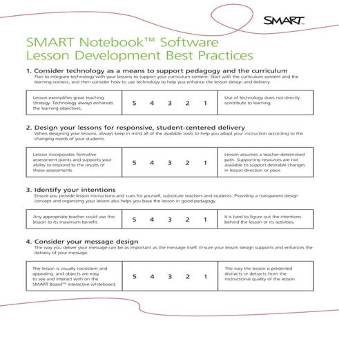 Smart notebook lesson_development_best_practices | PDF